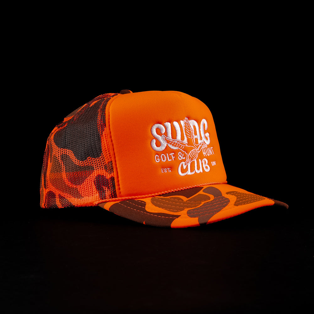 SWAG Hunt Club Trucker Rope Snapback Hat – Swag Golf Co