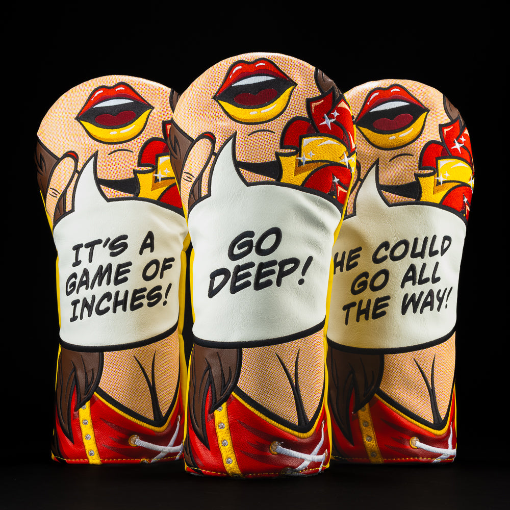 Swagatha Cheerleaders Driver Cover - "Taylor" – Swag Golf Co